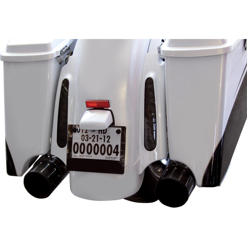 Paul Yaffe Bagger Nation License Plate Frame - CVO - Black | USLP3-B | eBay