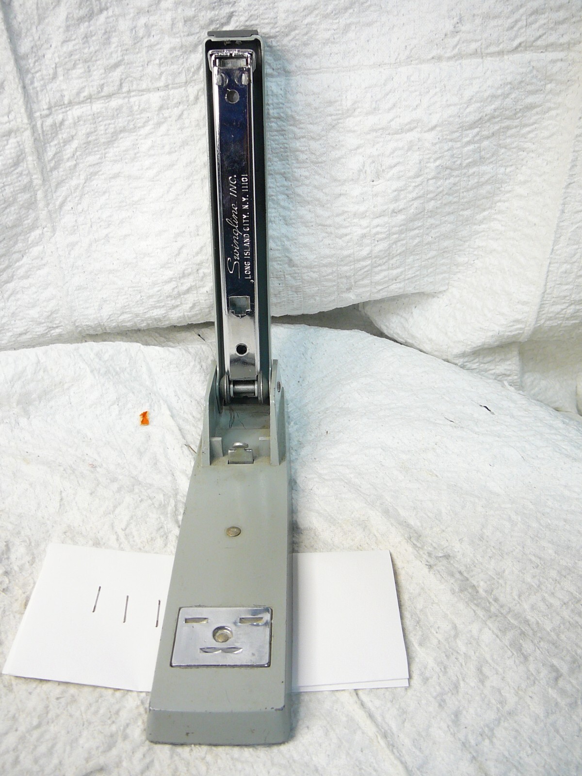 Vintage 70s 80s Swingline USA 747 Model Grey Metal Desk Stapler | eBay
