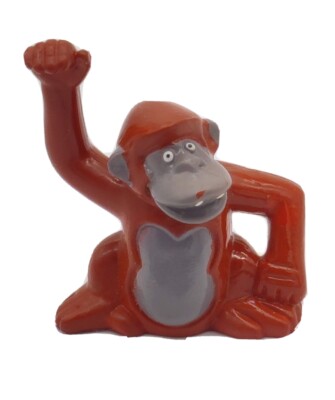 1 Jasman Animals Toy Toys PVC Figurines Monkey 1.75" Monkies Zoo ...