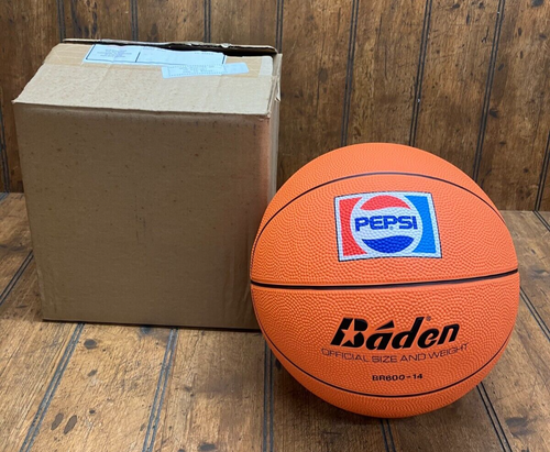 New Vintage Pepsi Logo Advertising Promo Baden Official Size Basketball ...