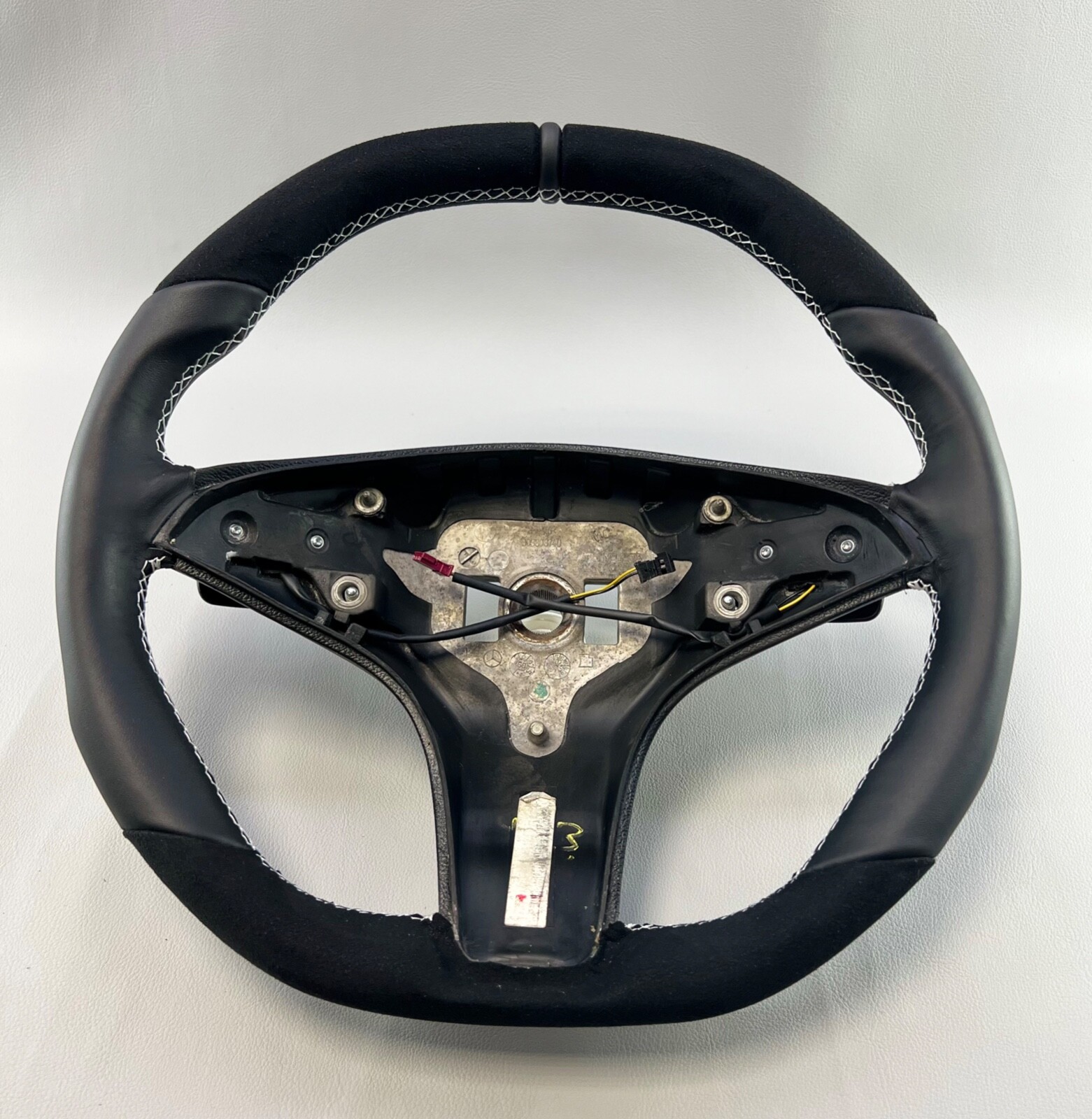 Mercedes Benz custom steering Wheel W204 AMG C63 W207 W212 AMG BLACK ...