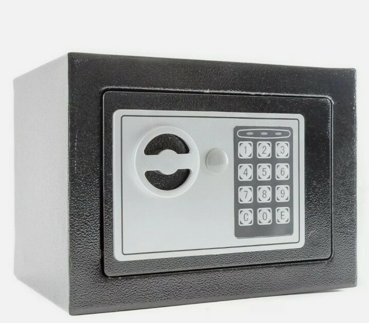 Safe Box Middle Size Lock Box With Keypad Electronic Password Steel ...