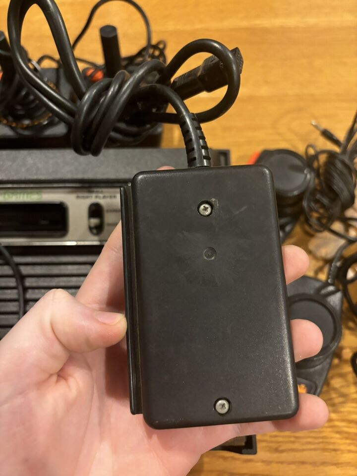 Atari 2600 Tele Games Console Lot! 11 Games, Controllers, Manual + More ...