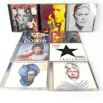 David Bowie CD Lot x9 Singles Collection 1, Changes, Pinups, Legacy ...