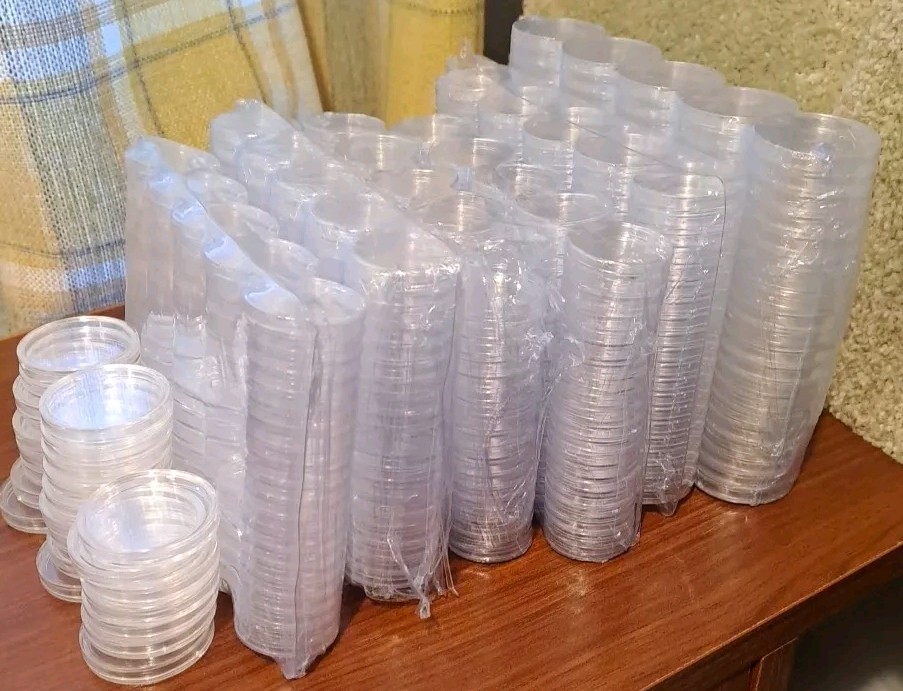 Round Coin Capsules Various Sizes By coin_lovers | eBay