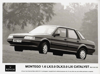 Rover Montego LX Saloon 1991-92 Original UK Press Photograph 1.6 2.0i 2 ...