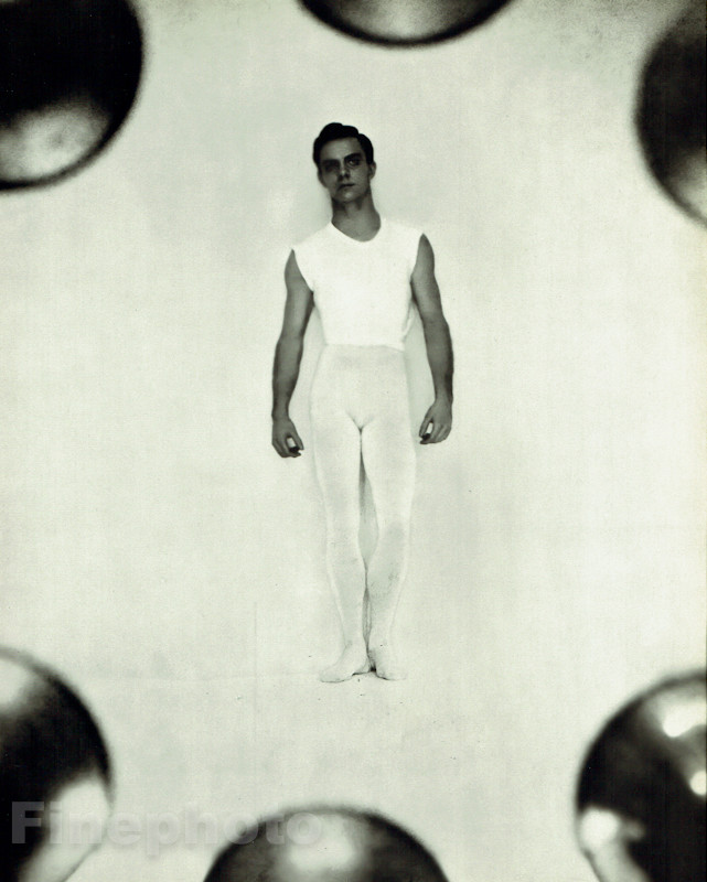 1953 Vintage RALPH McWILLIAMS Ballet Dancer GEORGE PLATT LYNES Photo ...
