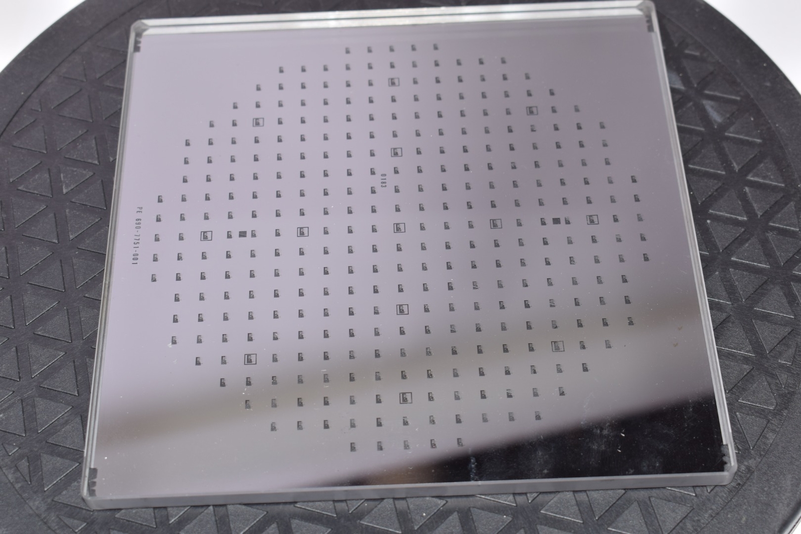 Ultratech Stepper, UTS, Laser Optic Test Reticle, 690-4658-001 | eBay