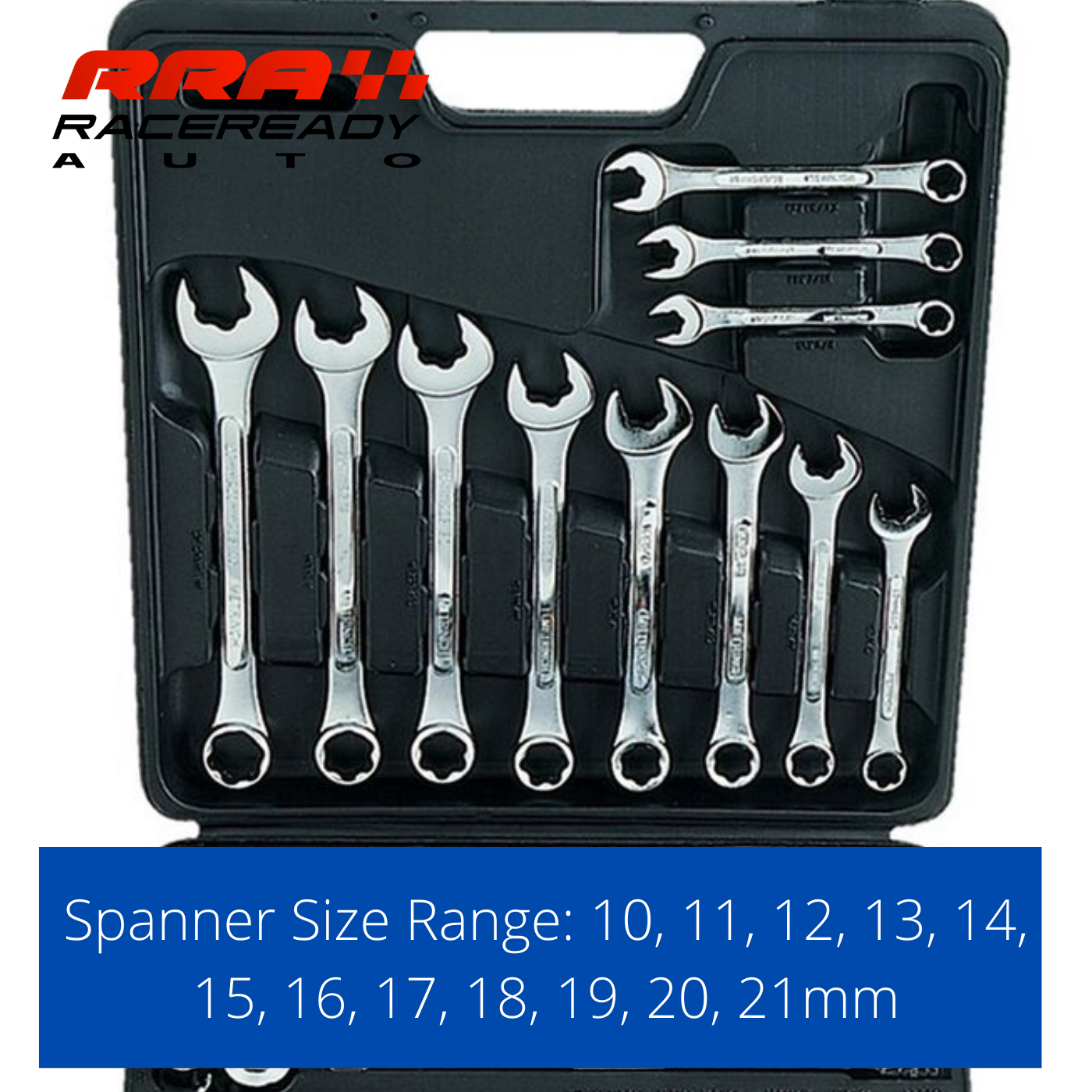 Metrinch 71Pc Socket & Spanner Ratchet Set 1/4 3/8 & 1/2 Drive Metric ...