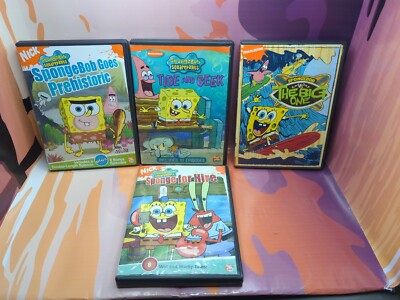 SpongeBob SquarePants Movie Lot (4 DVDs) | eBay