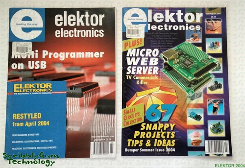 Elektor Electronics Magazines (6 Issues from 2004) | eBay Australia