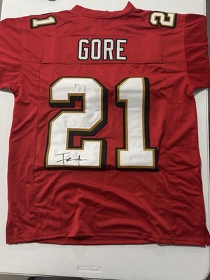 Frank Gore Signed Autograph San Francisco 49ers Style XL Jersey ...