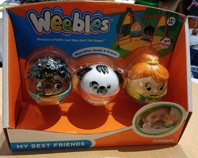 Playskool Weebles My Best Friends 3 Figure Set New | eBay UK
