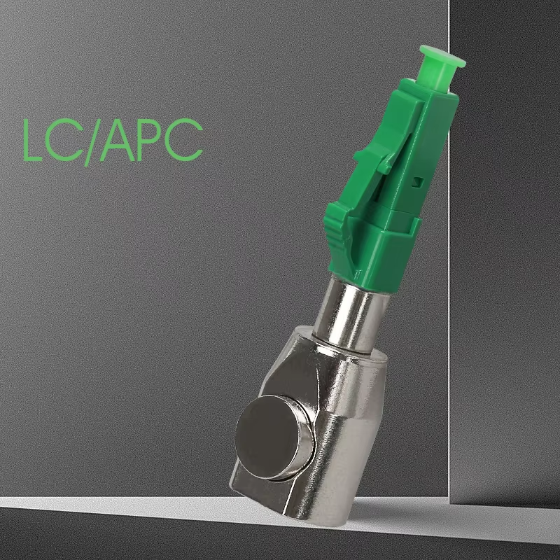 Round Bare Adapter Fiber UPC/APC FC/LC/SC/ST Plug Quick Lock Single ...