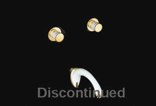 Kohler Cygnet Bath Faucet with Valve K-6761-XL-BN Cylindrical Handles ...