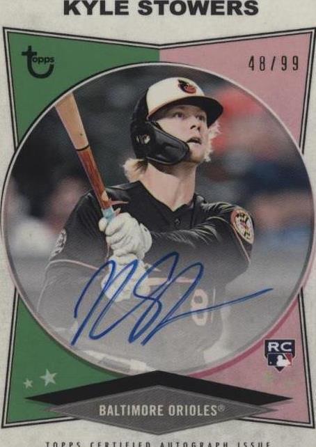 2023 Topps Brooklyn Collection - Autographs Kyle Stowers #AC-KST /99 ...
