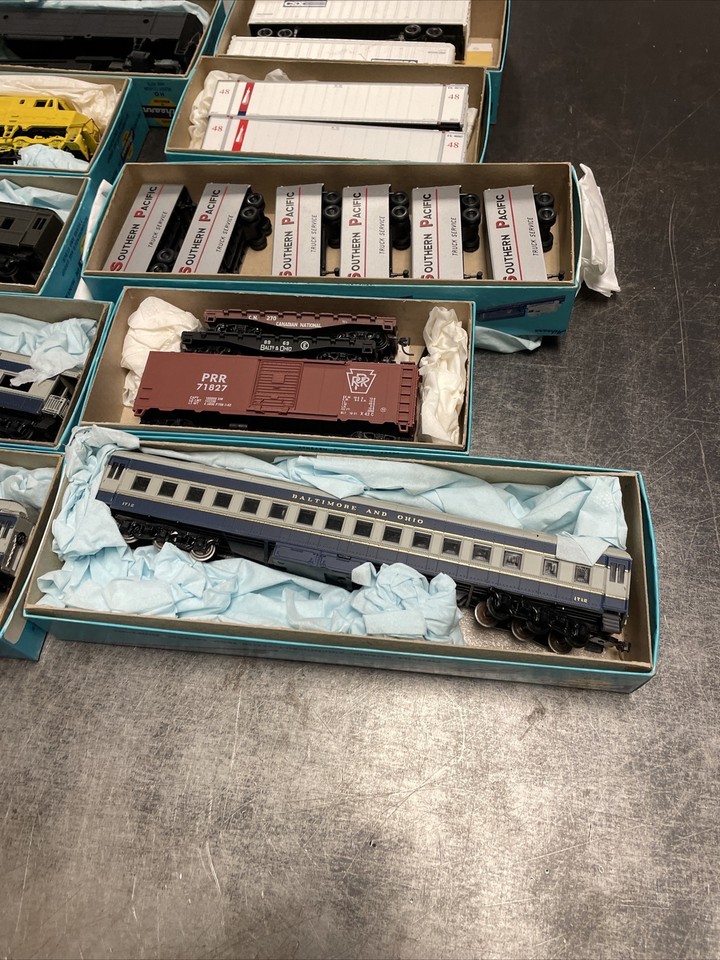 Lot of 10 Vintage Athearn Miniature Freight Car Trains. | eBay