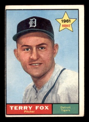 1961 Topps Baseball #459 Terry Fox VG *e2 | eBay
