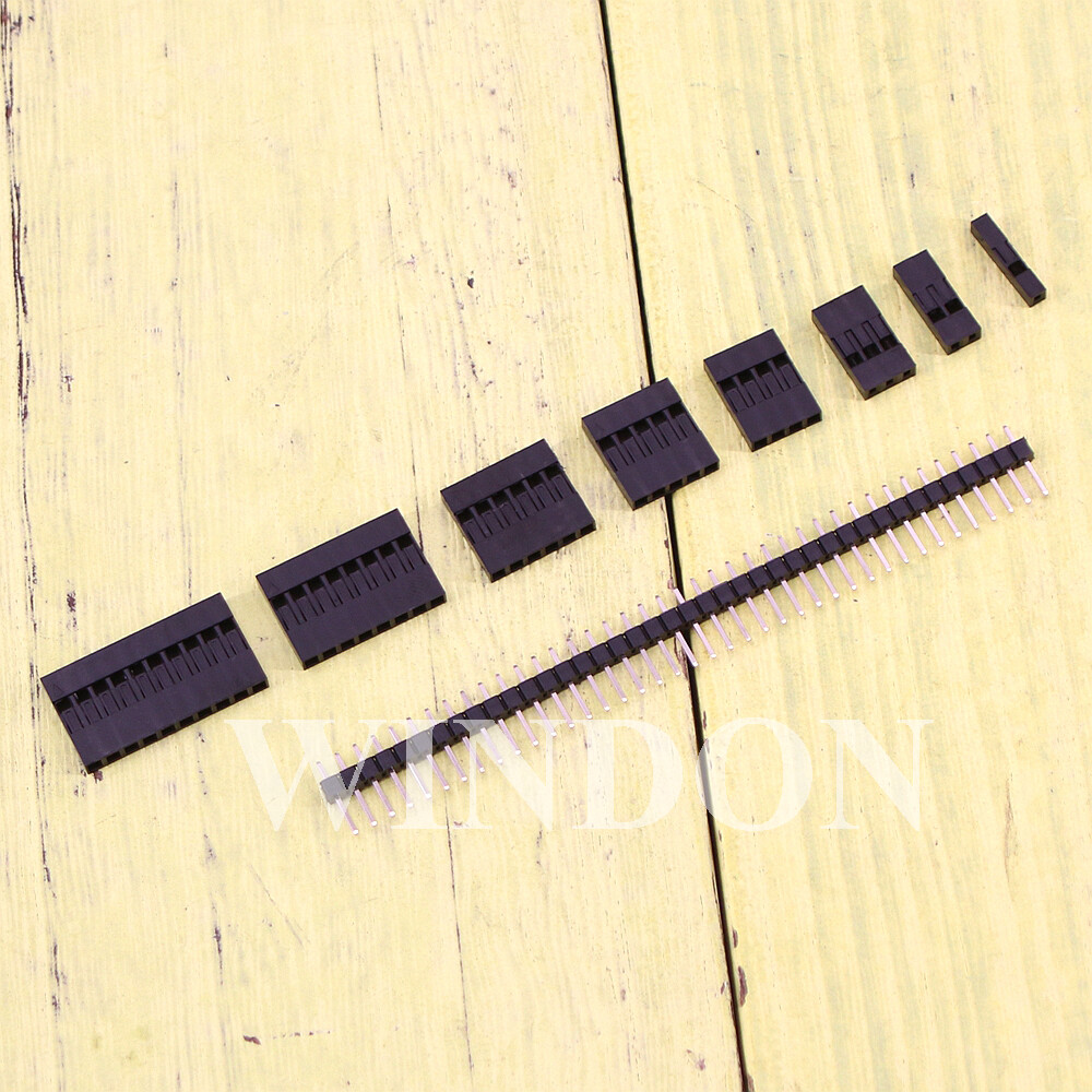 Rapid transit 1450Pcs 2.54mm Wire Jumper PCB Pin Header Connector ...