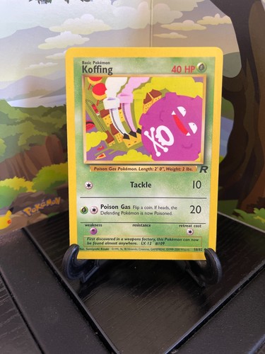 Koffing 58/82 - Team Rocket - Common - Pokemon Card TCG - LP/MP | eBay