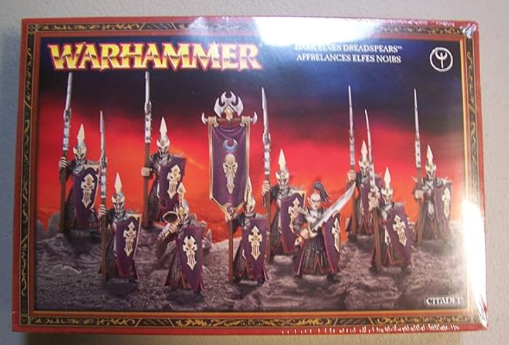 Dreadspears Darkshards Bleakswords Dark Elves Warhammer Fantasy Old ...