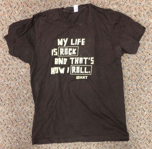 Vintage 93XRT Chicago Radio Station - WXRT Shirt Med - Rock N Roll ...