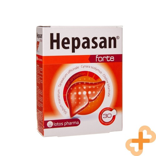 LOTOS PHARMA Hepasan Forte 30 gélules supplément fonction santé du foie ...