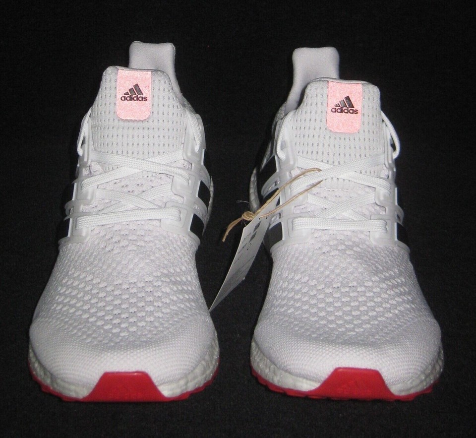 ADIDAS ULTRABOOST 1.0 RUNNING SHOES MEN'S SZ 8.5 NIB ID5879 WHITE RED ...