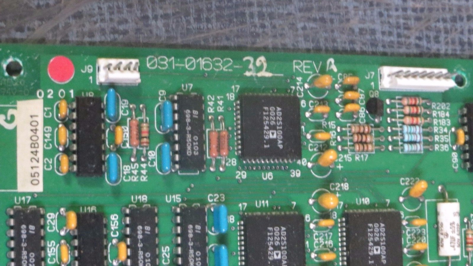 YORK OPTISPEED VSD VFD MAIN CIRCUIT BOARD MODEL/REVISION: 031-01632-032 ...