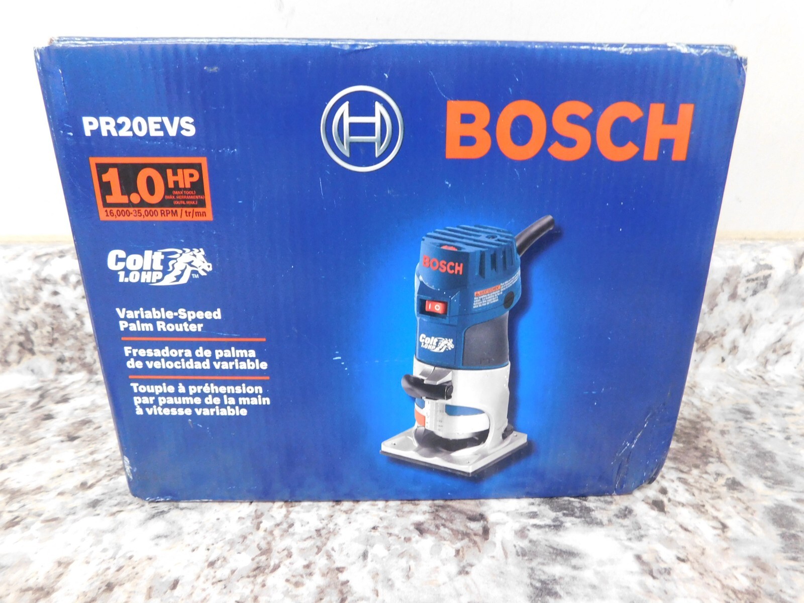 Bosch PR20EVS 1 HP Variable Speed Palm Router NEW! 884400038463 | eBay