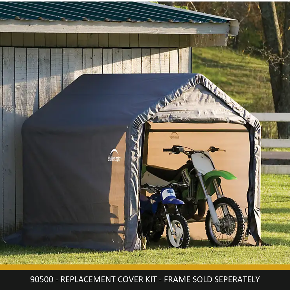 ShelterLogic Shed-in-a-Box Replacement Cover Kit (FRAME SOLD SEPARATELY ...