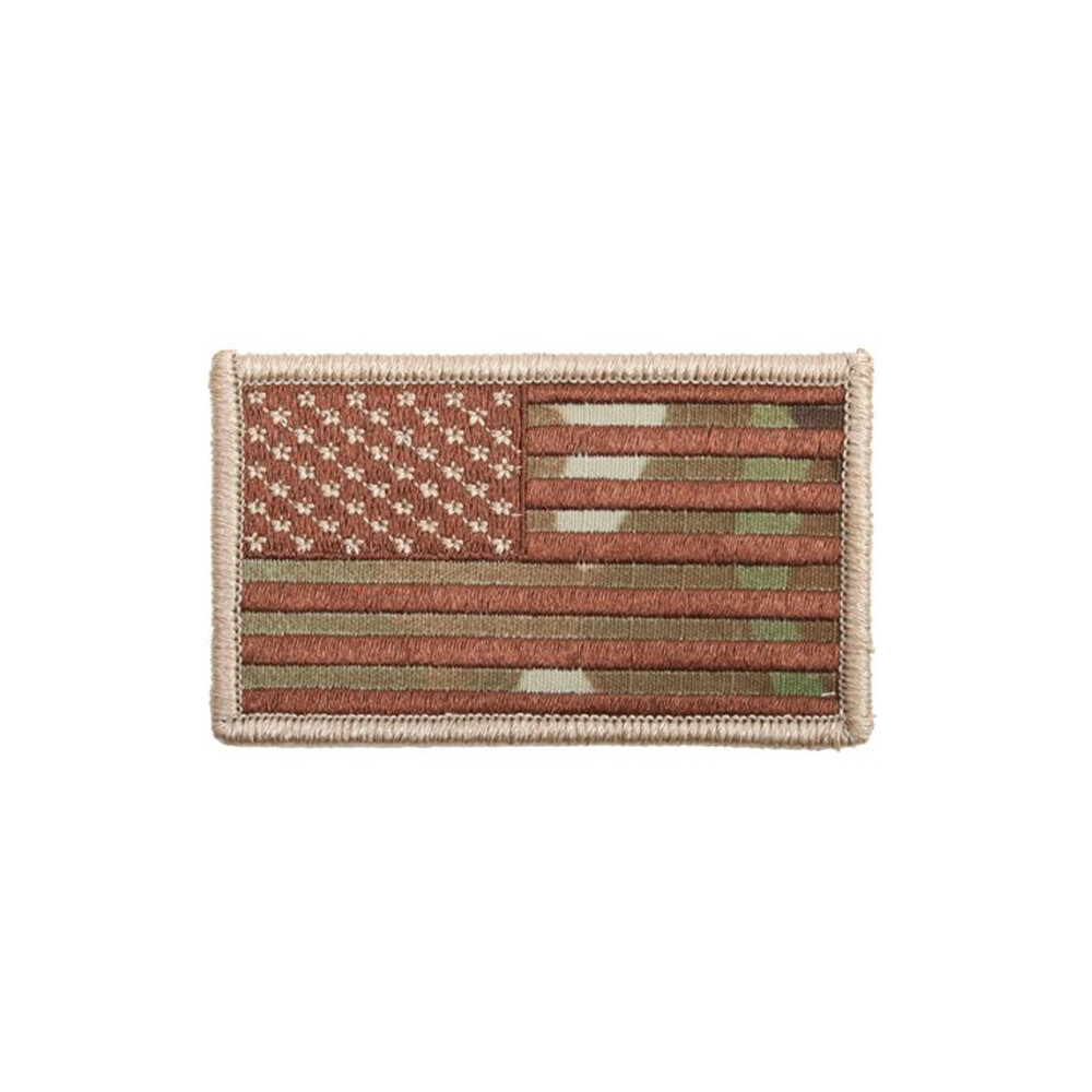 US Military OCP Spice Brown Flag with OCP Camoflage Background with ...