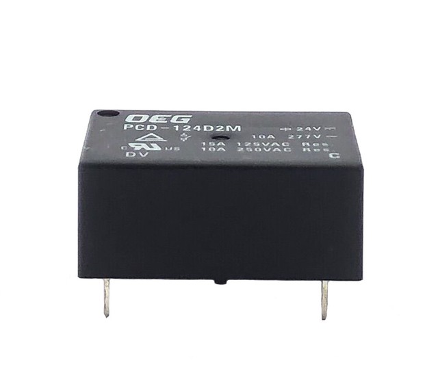 TYCO Pcd-124d2m Power Relays 24vdc 4pins 10a 277vac for sale online | eBay