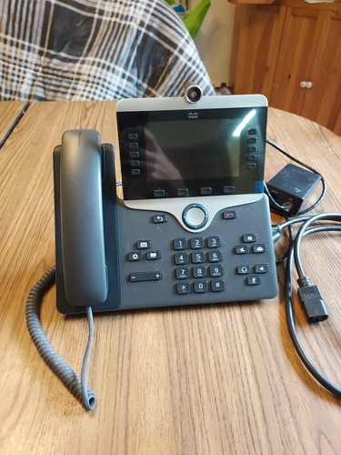 Cisco CP-8845-K9 Unified IP Endpoint VoIP Video Phone With Camera ...