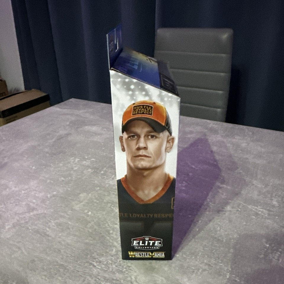 John Cena WWE WrestleMania Elite Mattel Action Figure - US Box | eBay UK
