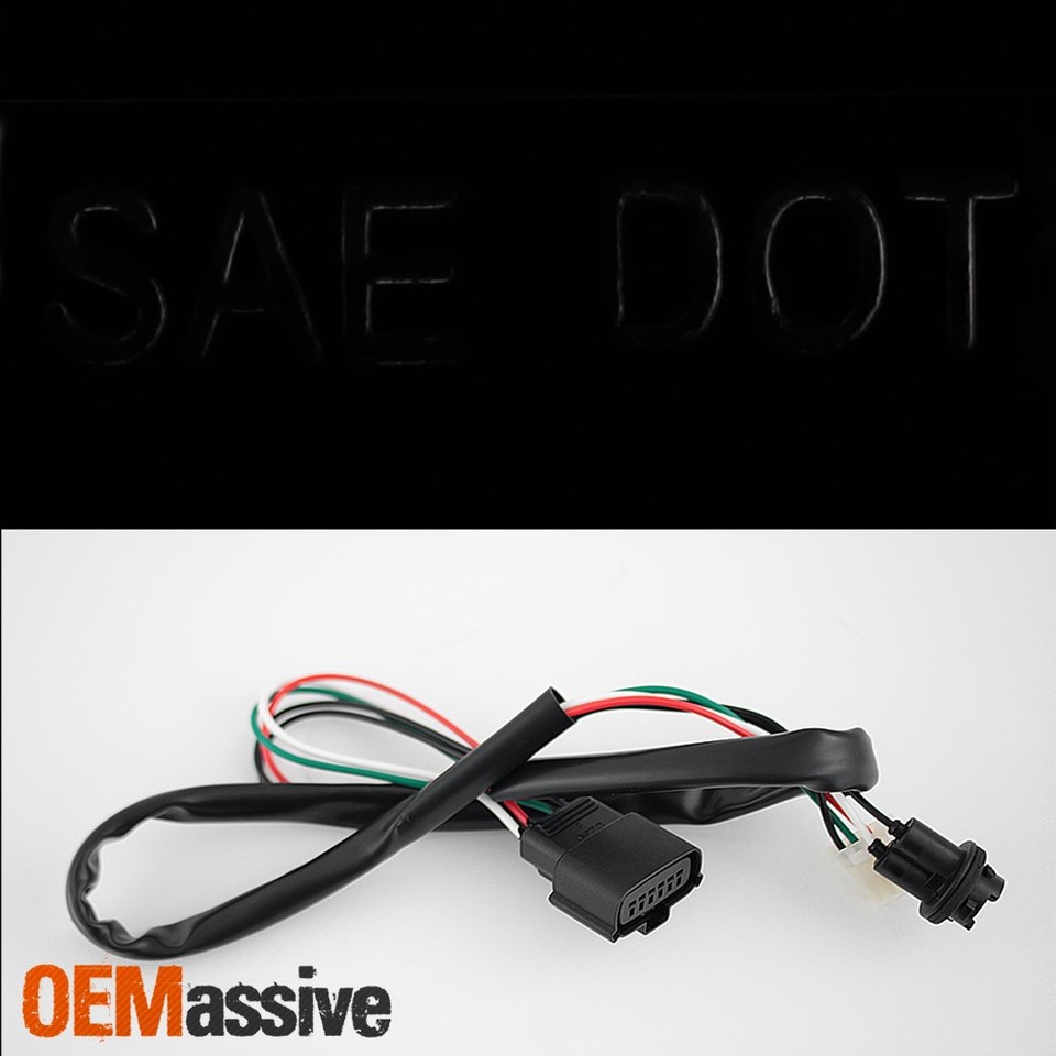 Fits 2015-2020 Chervy Tahoe/Suburban Black Smoked Full LED DRL Tube ...