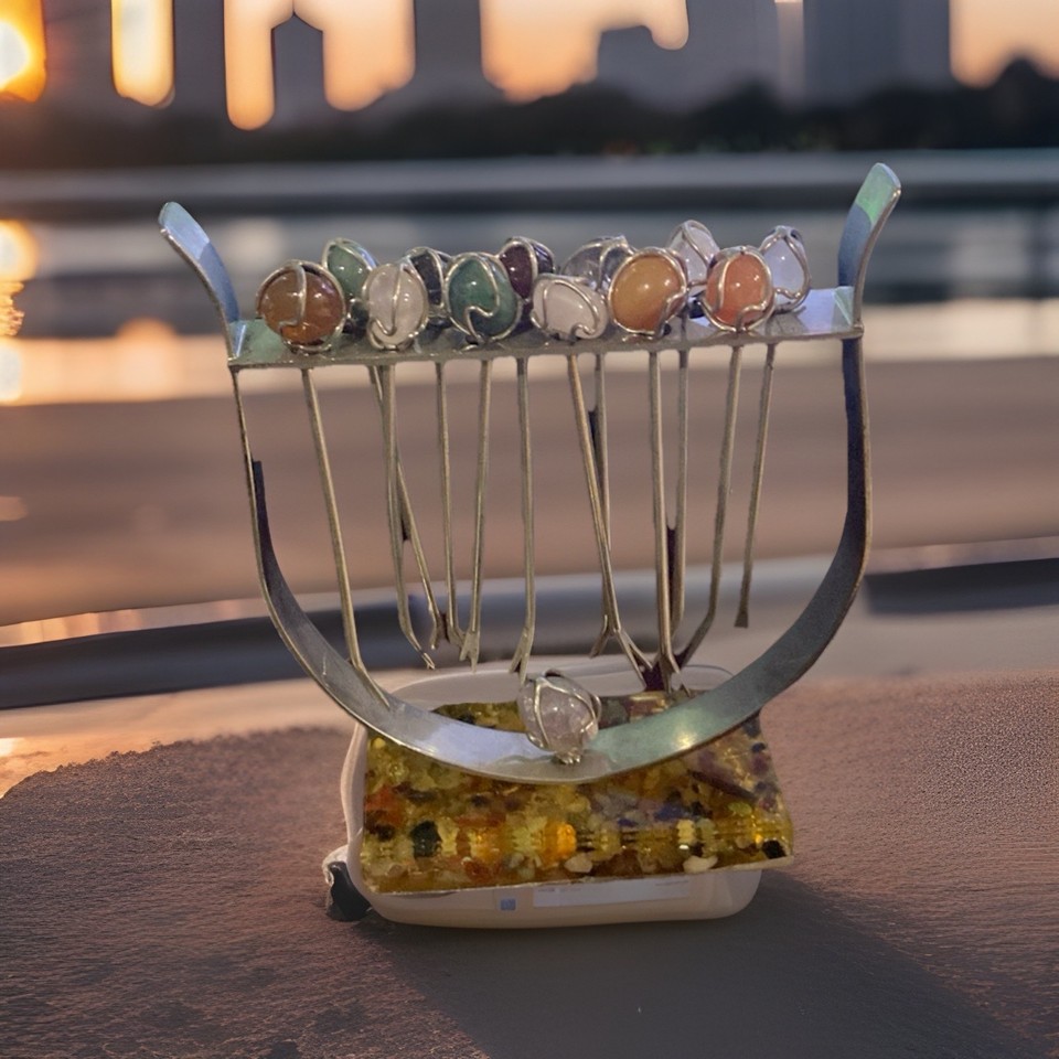 Vintage Gemstone Cocktail/Hors D'Oeuvres Picks Forks Appetizer Skewers ...