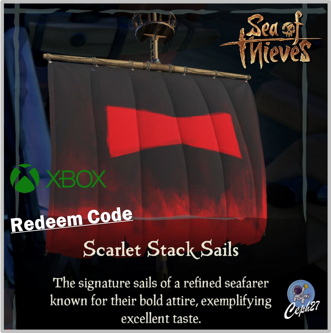 Sea of Thieves - Scarlet Stack Sails - XBOX/PC Code - Global | eBay