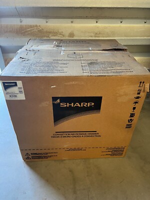 Sharp 24-In. Microwave Convection Drawer Stainless Steel (SMD2499FS) | eBay