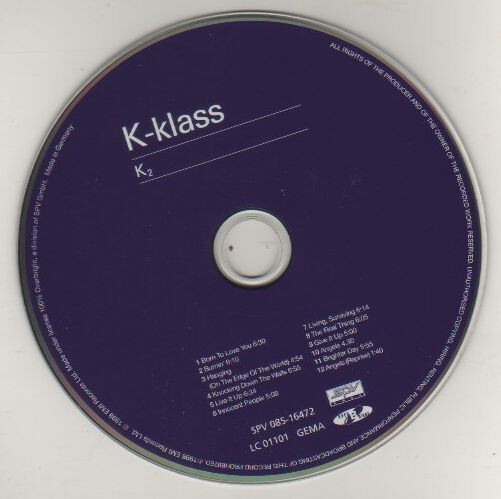 K-KLASS / K2 (CD) Techno / Vocal House / Rave | eBay