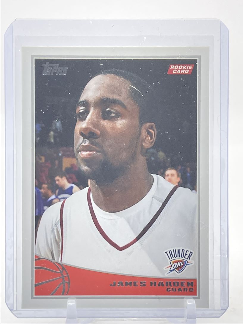 JAMES HARDEN 2009-10 TOPPS BASKETBALL ROOKIE THUNDER RC Q2301 | eBay