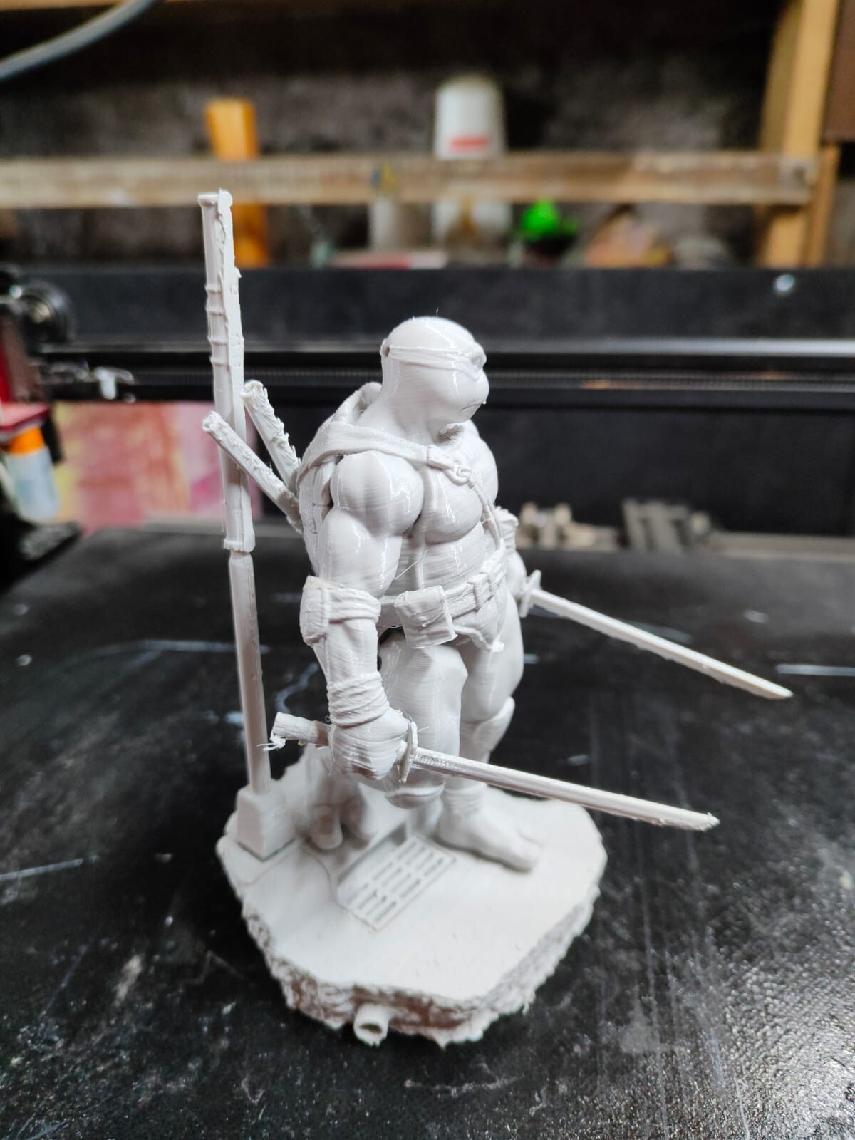 Leonardo Ninja Turtles Scale 1:16 TMNT Science fiction Models Kits ...