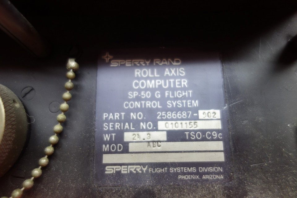 Sperry SP-50G Roll Axis Computer Flight Control System PN 2586687-902 ...