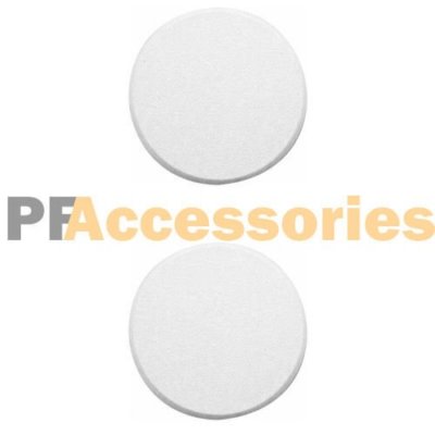 Pack of 2 Door Knob Self Adhesive Protector 3" Drywall Wall Shield ...