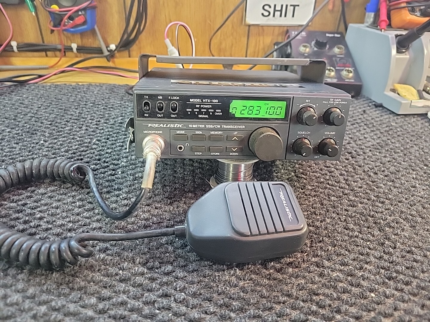 Realistic HTX-100 10 Meter SSB/CW Transceiver | eBay
