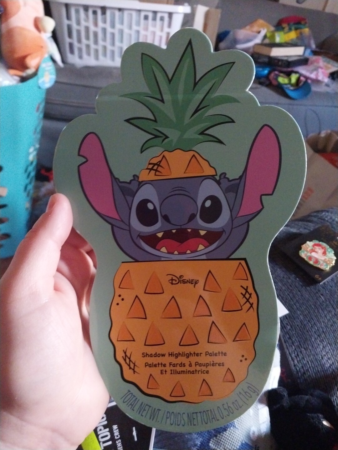 Disney's Lilo & Stitch Pineapple Eyeshadow and Highlighter Palette | eBay