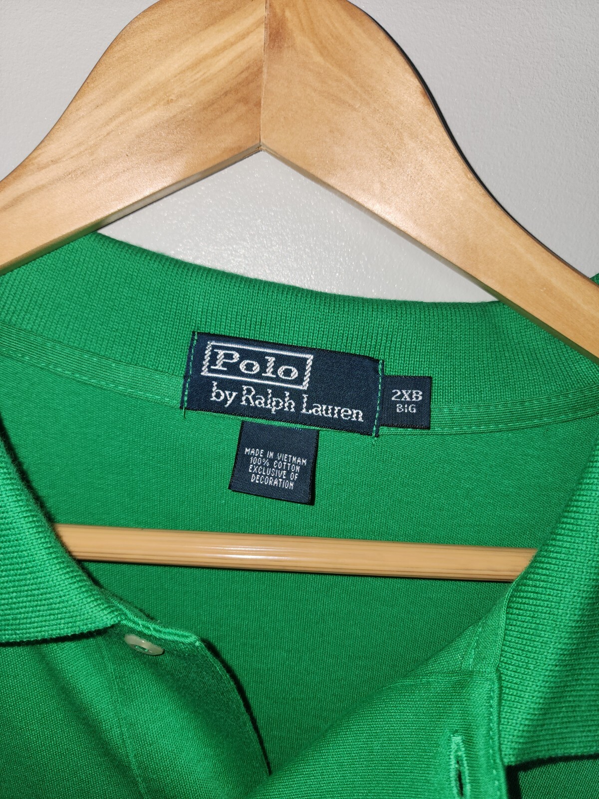 Ralph Lauren Polo Shirt Size 2XB Green Mens Polo Ralph Lauren Shirt XXL ...