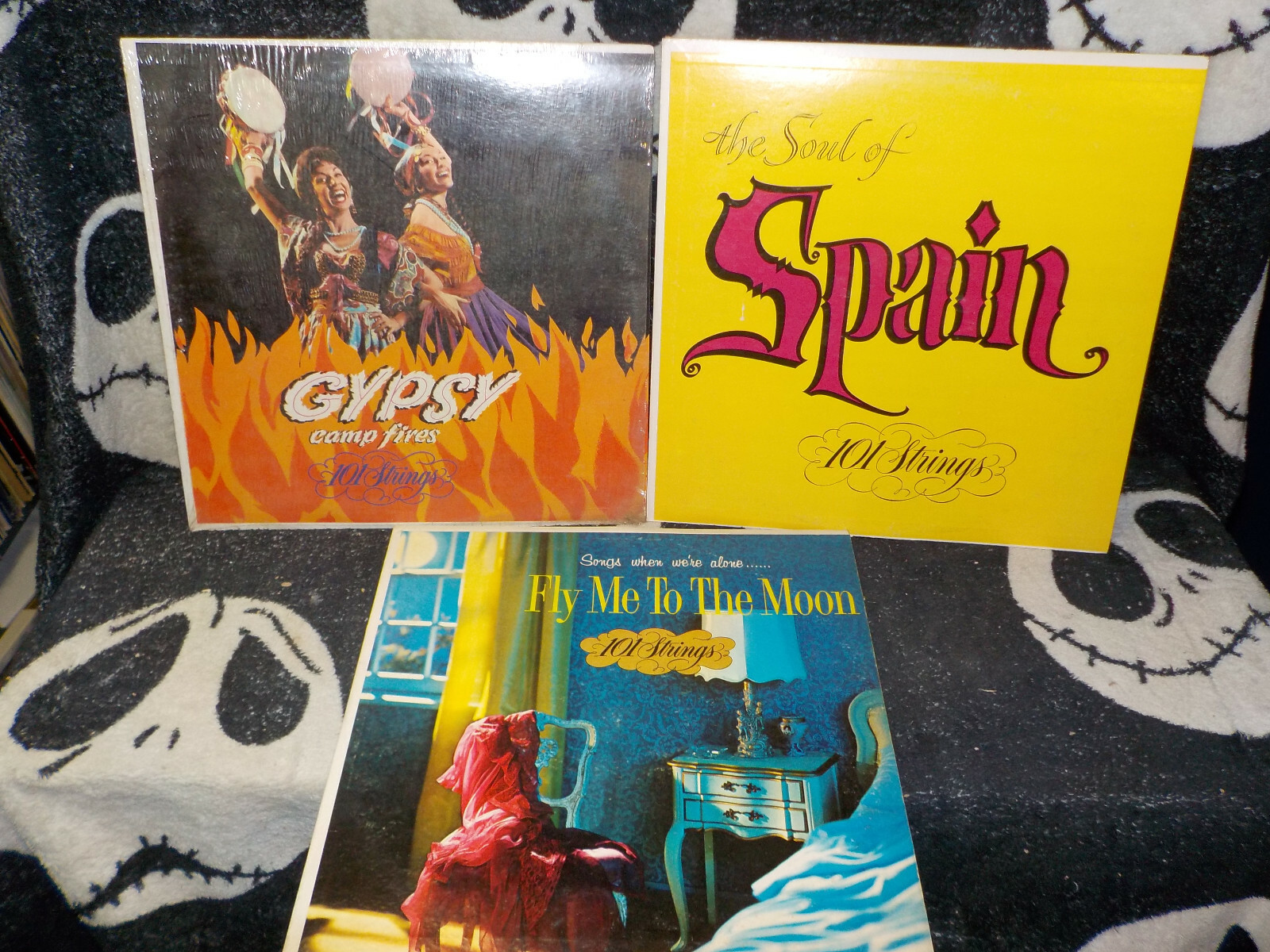 101 Strings Lot of 3 Records Gypsy Camp Fires Soul of Spain Fly Me To ...