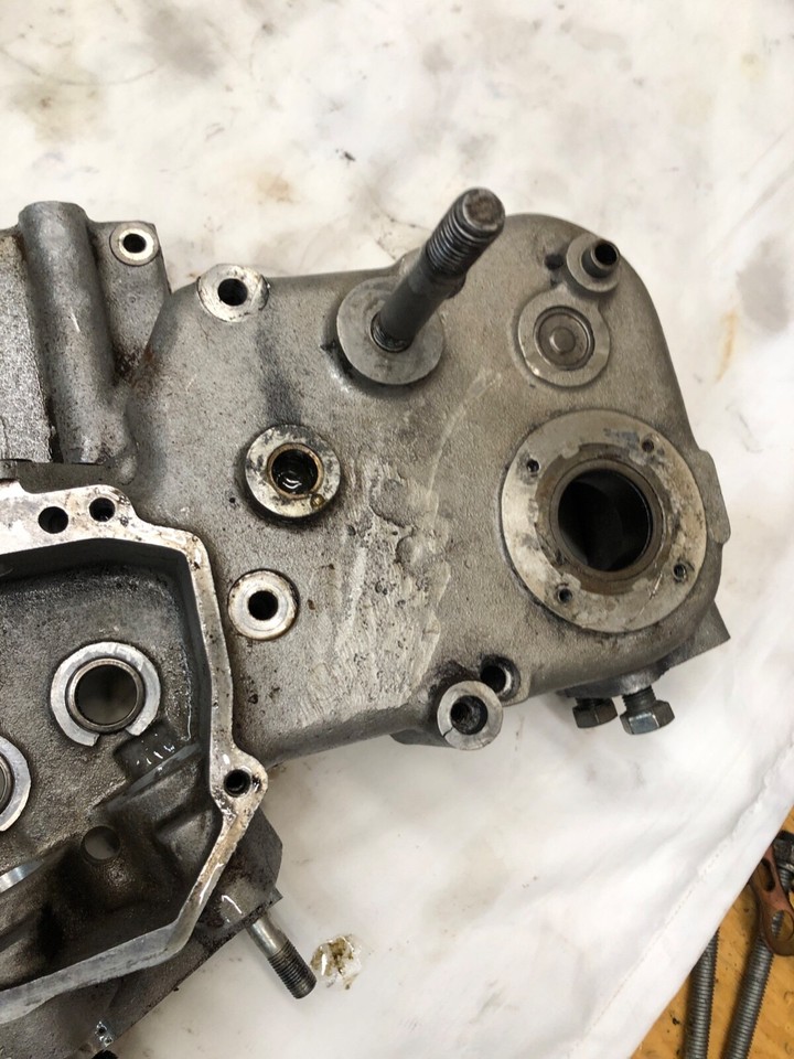 HARLEY 1977 IRONHEAD SPORTSTER ENGINE MOTOR CASE MATCHING CRANKCASE | eBay