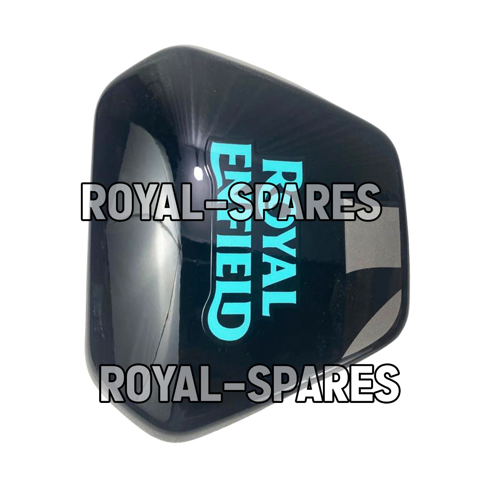 Royal Enfield TANK PANEL WITH RO DECAL GLOSS BLACK LH For Scram 411 ...